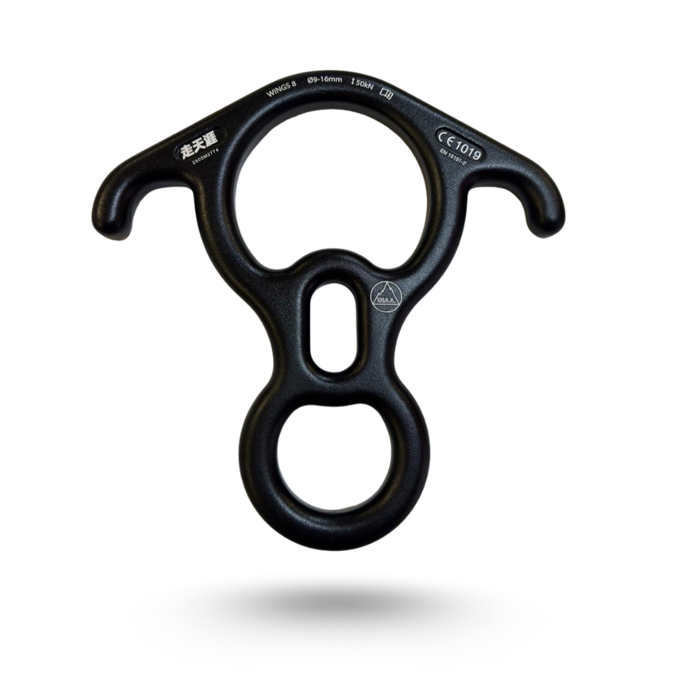 FREIO 8 DE RESGATE - WINGS-8-BLACK - ZOUTIANYA – GRIMP EQUIPAMENTOS DE ...